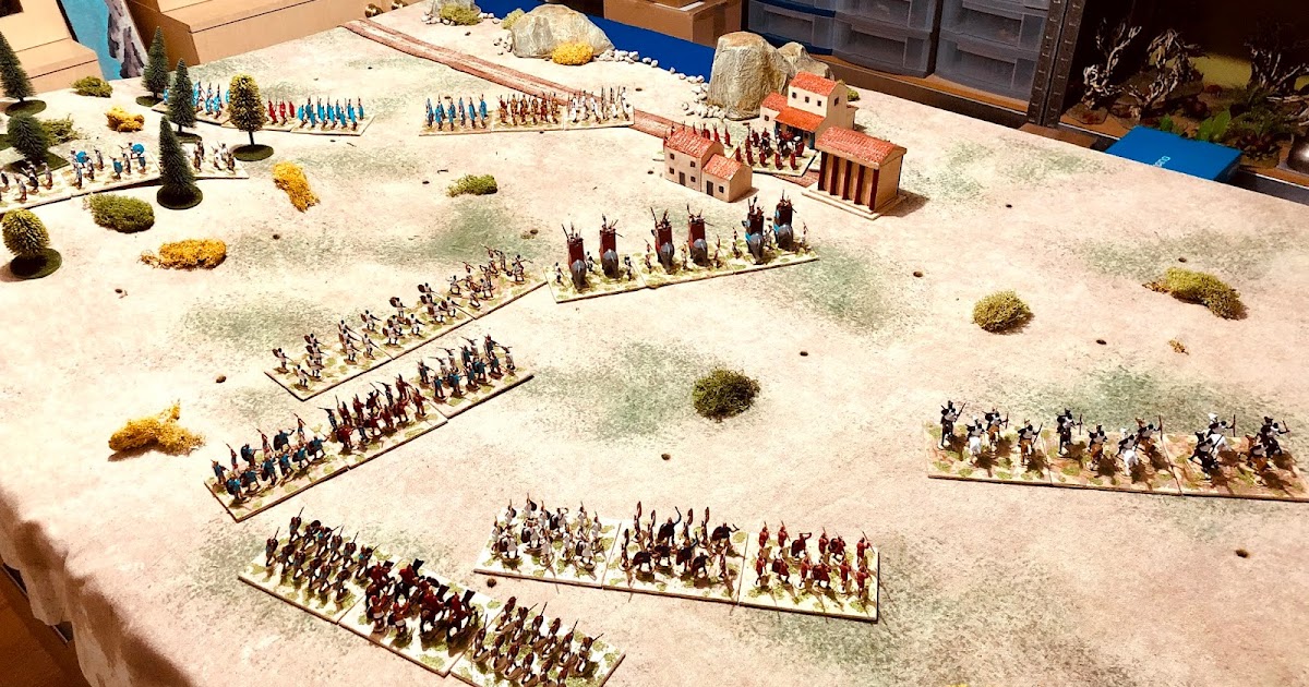 Grid based wargaming - but not always: A quick ancients game using OHW ...