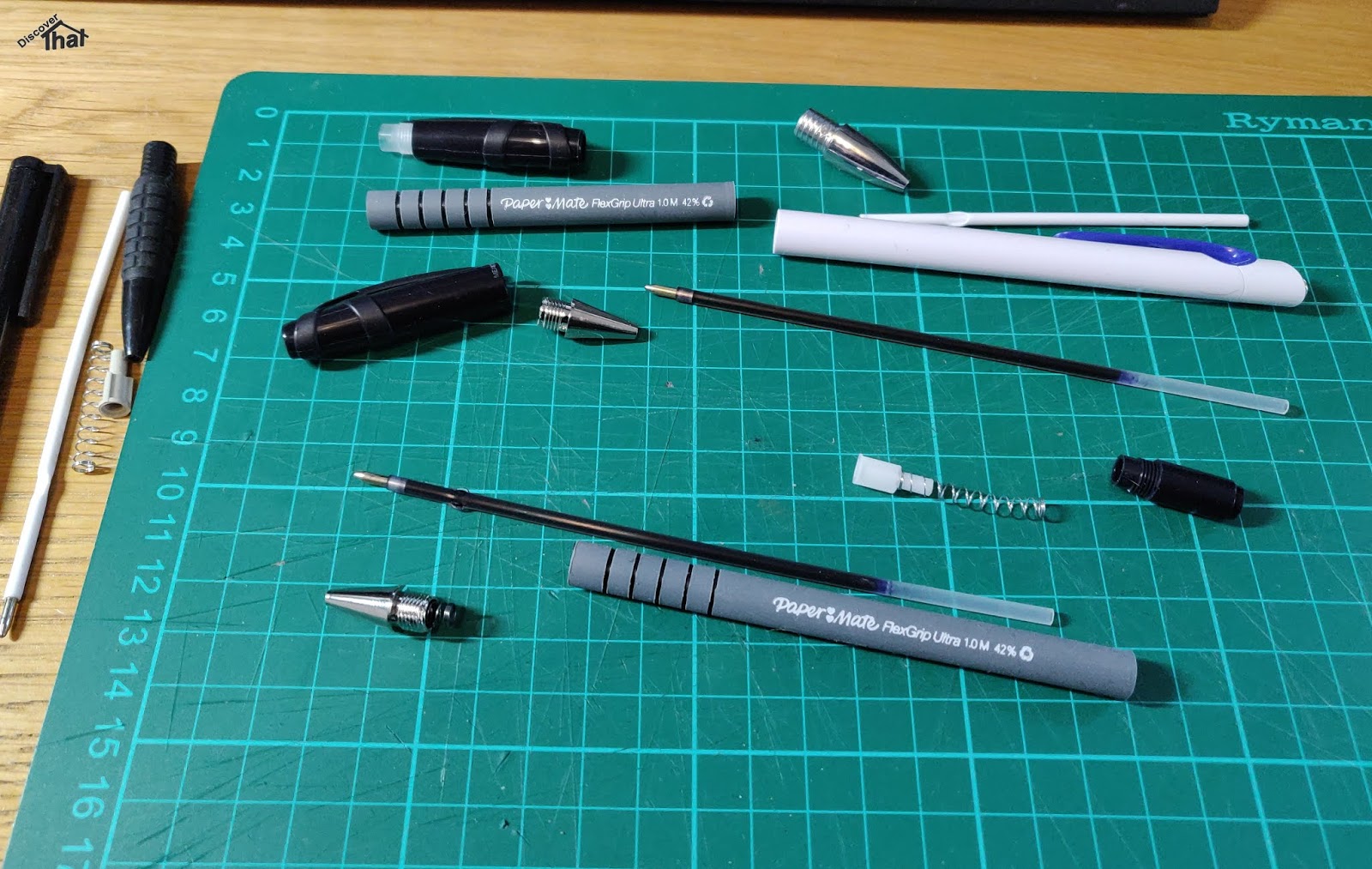 DiscoverThat - Journal: CNC plotter pen holder