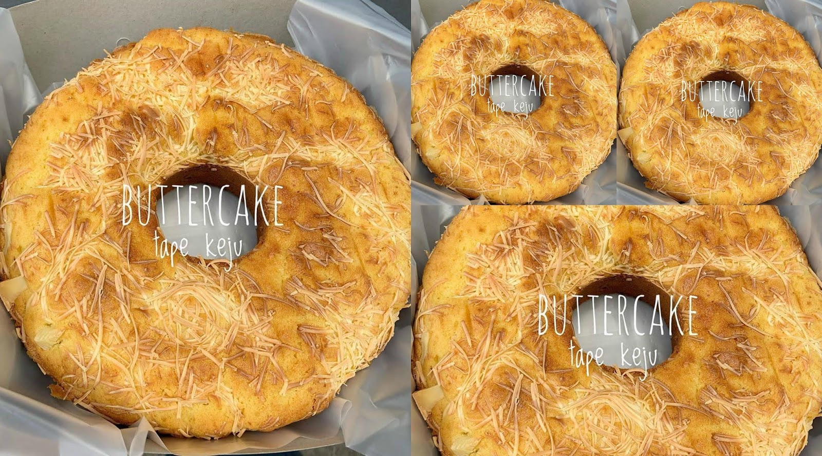 Butter Cake Tape By : @hana_kitchenn