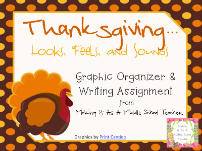 Classroom Freebies Too: Thanksgiving...Looks, Feels, and Sounds
