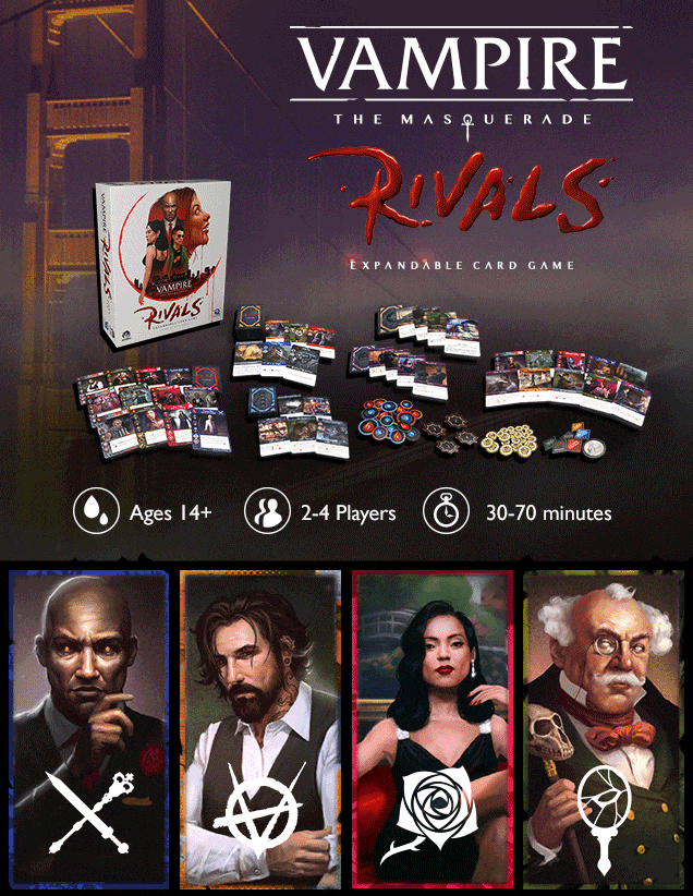 Comics: Vampire: The Masquerade Rivals: Ya Disponible