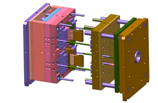 Konstruksi Dasar Jenis Mold Three Plate | Belajar injection Molding