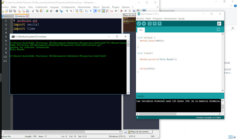 Controla Tu Arduino Con Python Comunicación Serial Tecnología