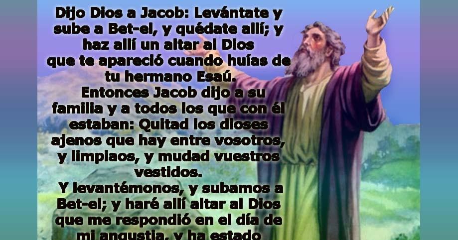 Neco Vida: Leyendo... Génesis capítulo 35