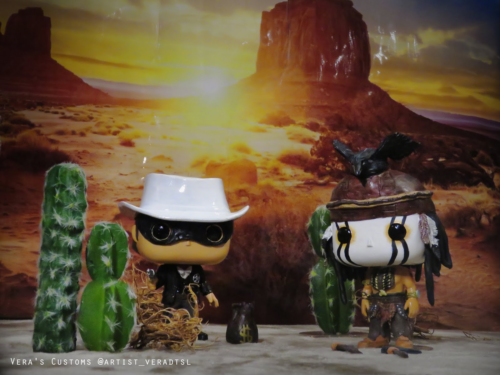 VeraTCreations: NOT FOR SALE - CUSTOM Funko Pop The Lone Ranger - Tonto ...