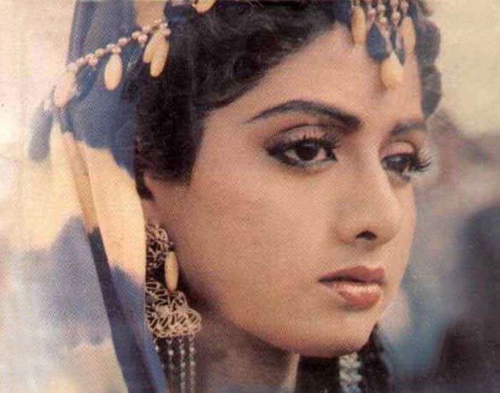 Sridevi: Sridevi and Sunny Deol on the sets of Joshilaay