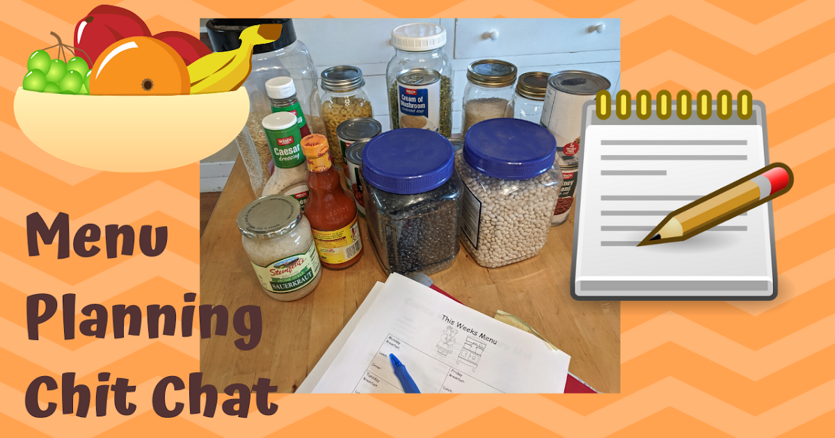 How I Menu Plan: Menu Planning Chit Chat