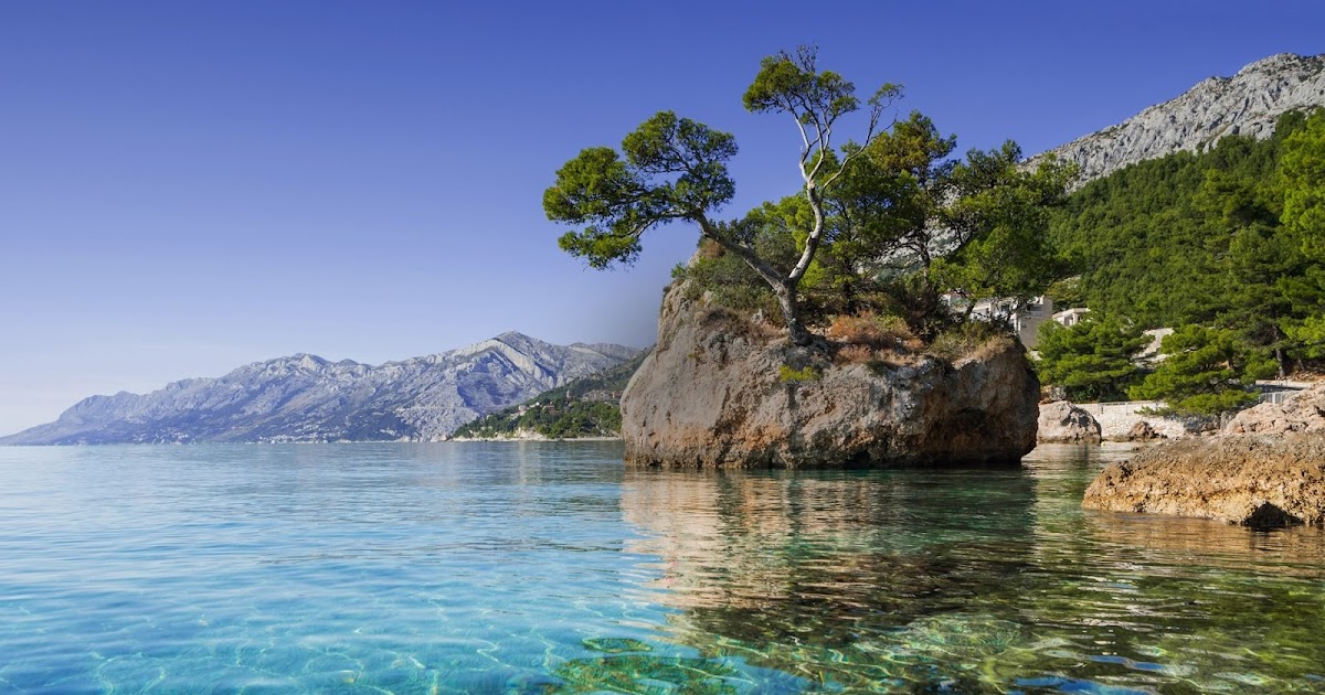 IMAGEM DA SEMANA: Kamen Brela (rochedo de Brela), praia de Punta Rata ...