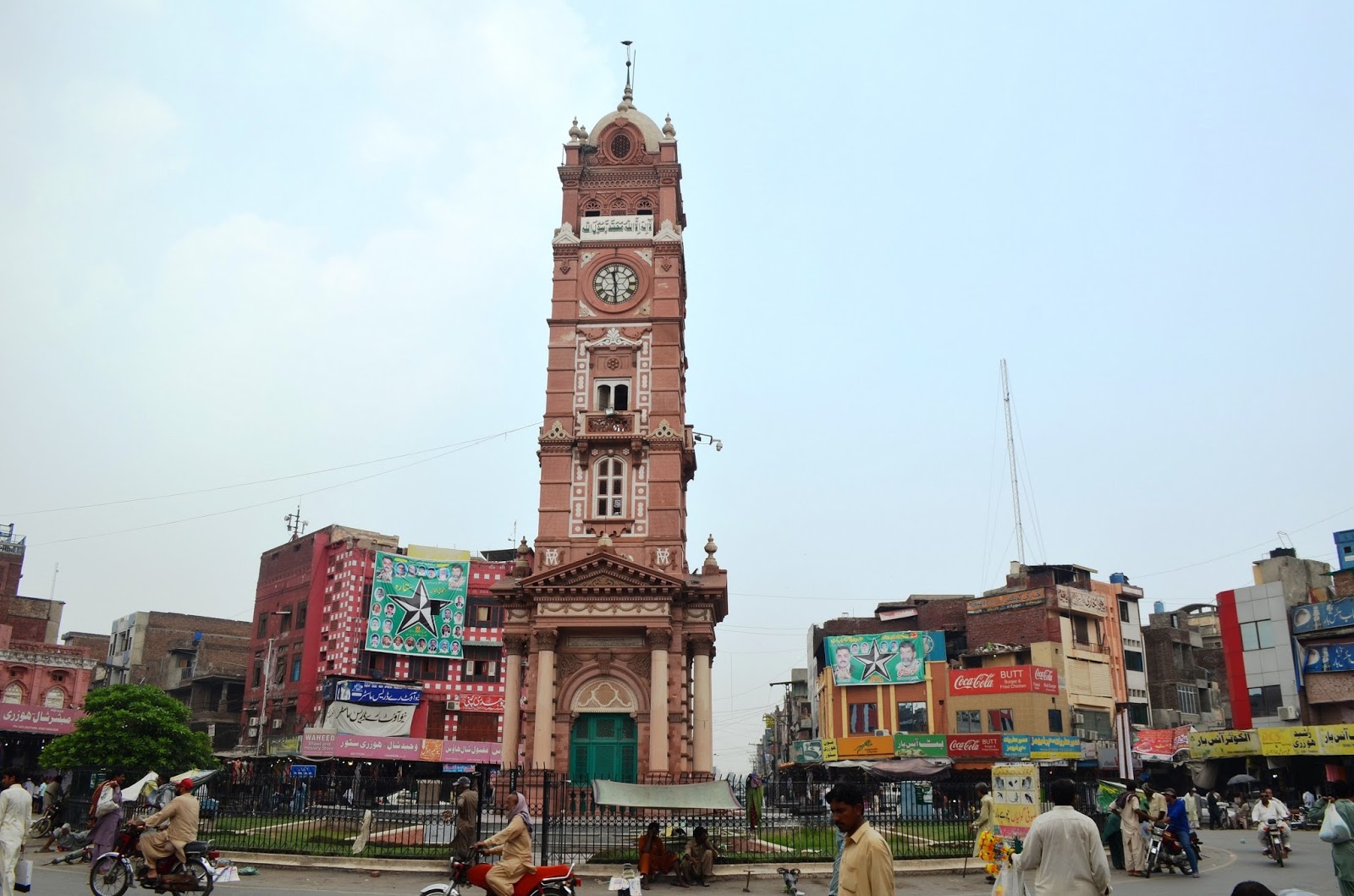 Pakistan Geotagging: Ghanta Ghar of Faisalabad (The Clock Tower of ...