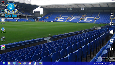 Everton Fc Theme For Windows 7 And 8 | Ouo Themes