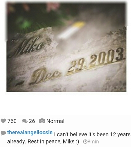 Angel Locsin remembers Miko Sotto on his 12th death anniversary ...