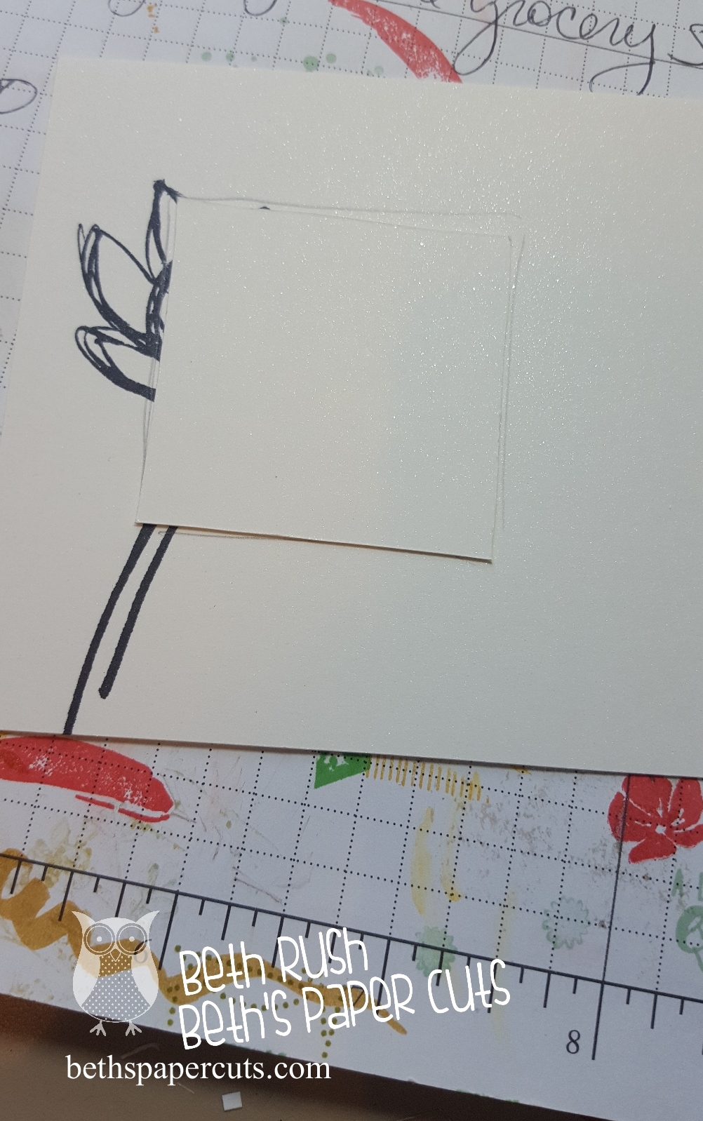 Beth's Paper Cuts: Spotlight technique ~ a closer look