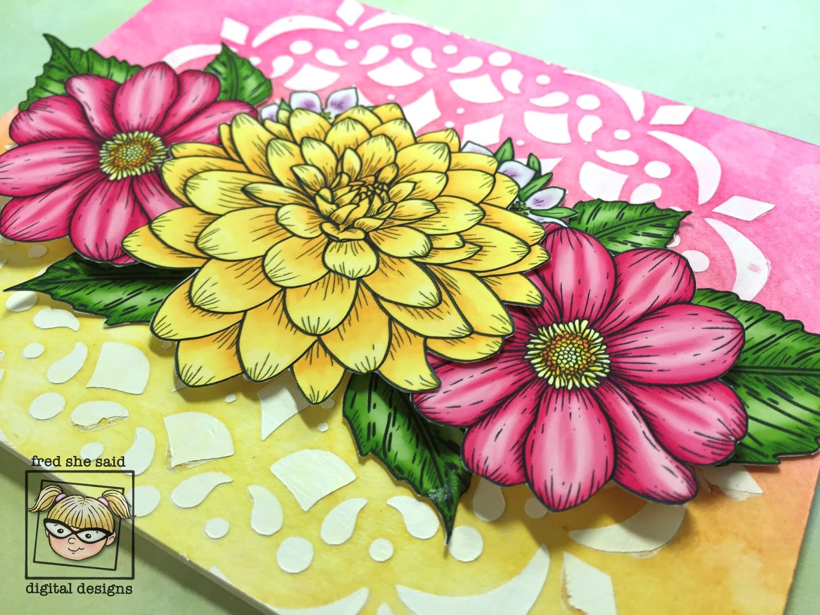 Fred, She Said - Digital Design & Papercrafting Goodness