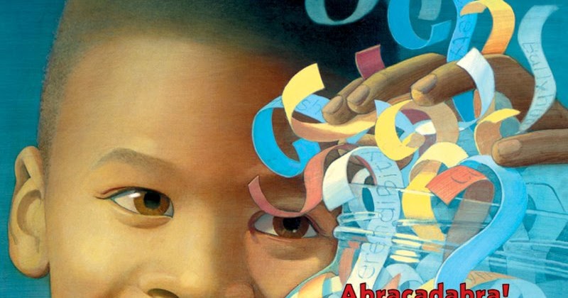 Momo celebrating time to read: Donavan's Word Jar by Monalisa DeGross