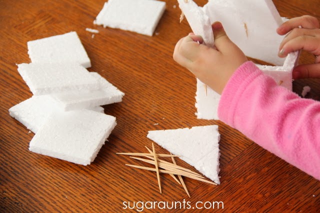 Styrofoam Building Shapes - The OT Toolbox