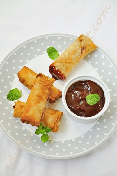 Kalandok a konyhában : Tavaszi tekercs sütve