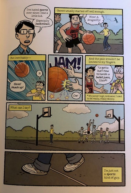 My Head Is Full of Books: Review and quotes: DRAGON HOOPS by Gene Luen Yang