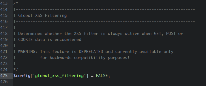 How To Protect The Web From Xss Attacks On The Codeigniter Framework Blog For Learning