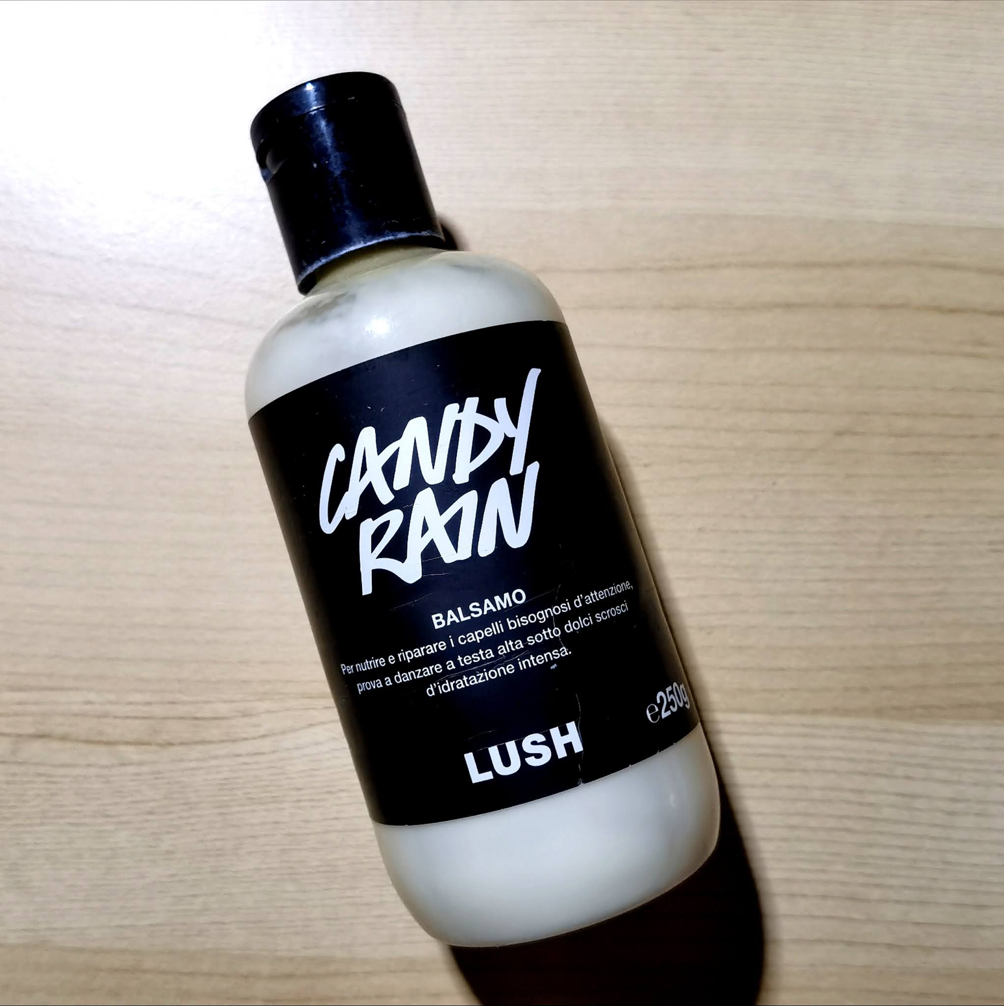 Lush - Candy Rain balsamo capelli idratante recensione