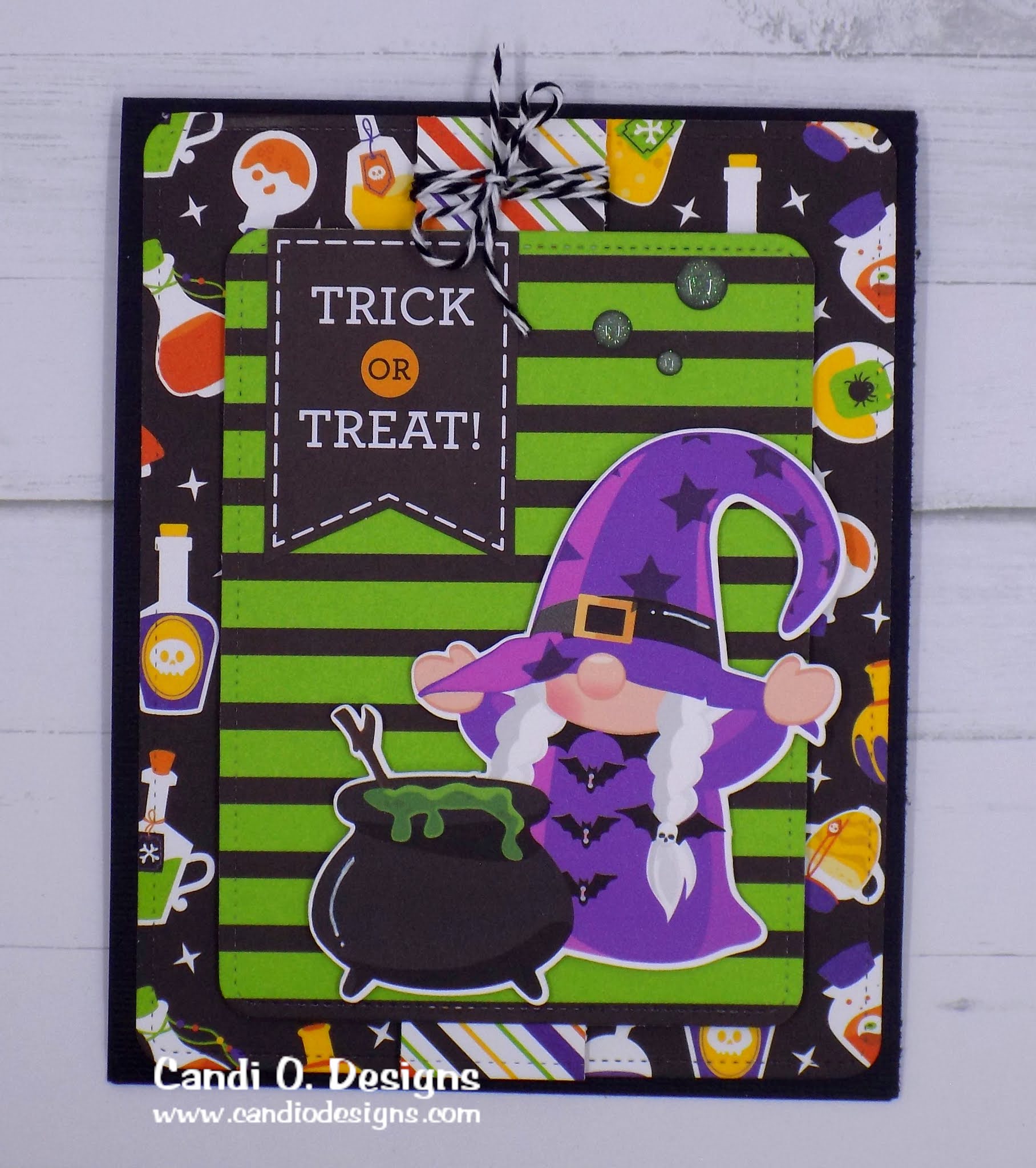 Candi O Designs: more Gnome Halloween Cards