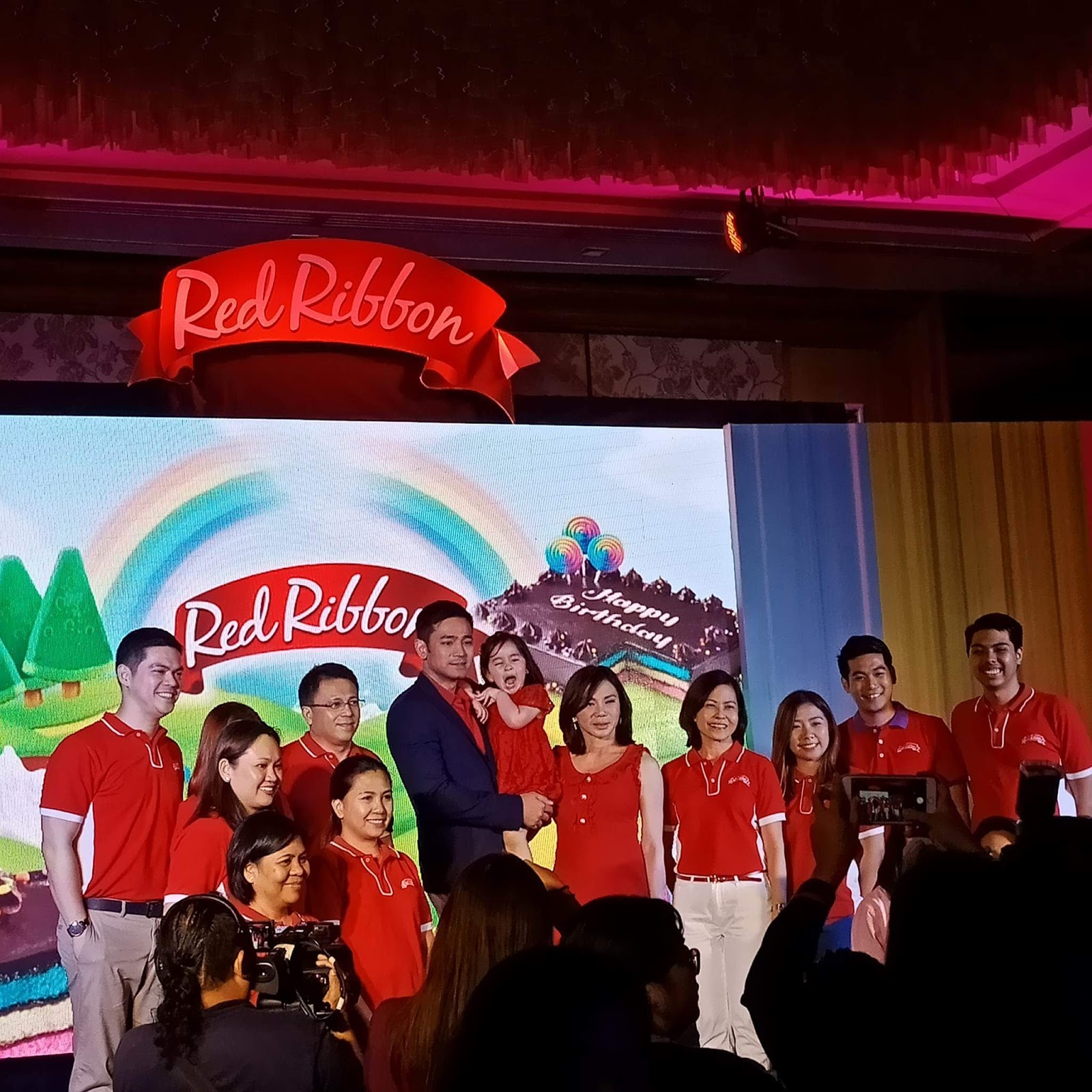 Scarlet Snow for Red Ribbon Rainbow Dedication Cake | Dear Kitty Kittie ...