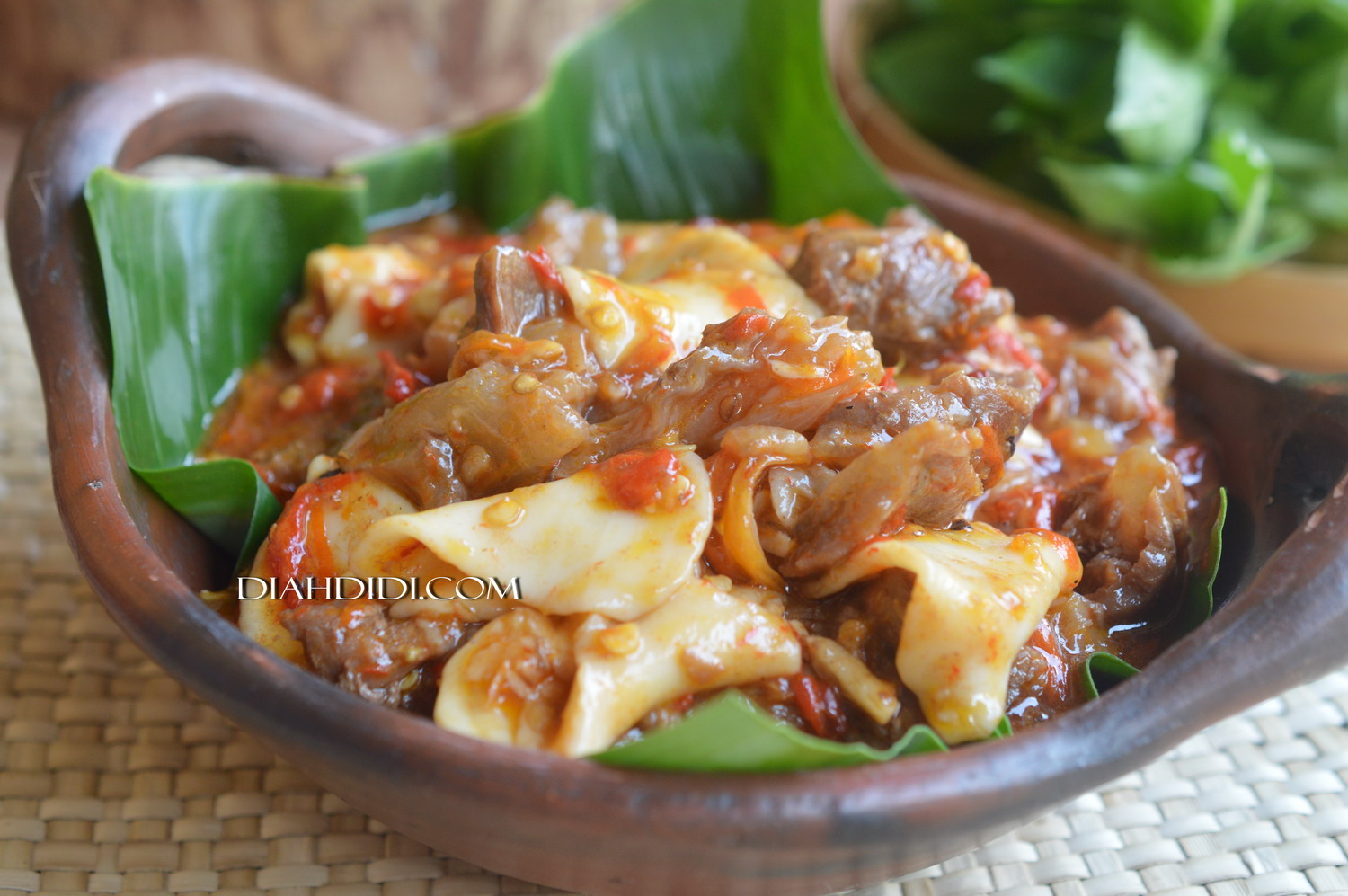Diah Didi's Kitchen: Seblak Daging..atau Oseng Mercon..?