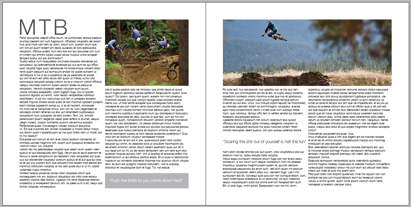 Sweat and Design: Conservative and radical layout using grid