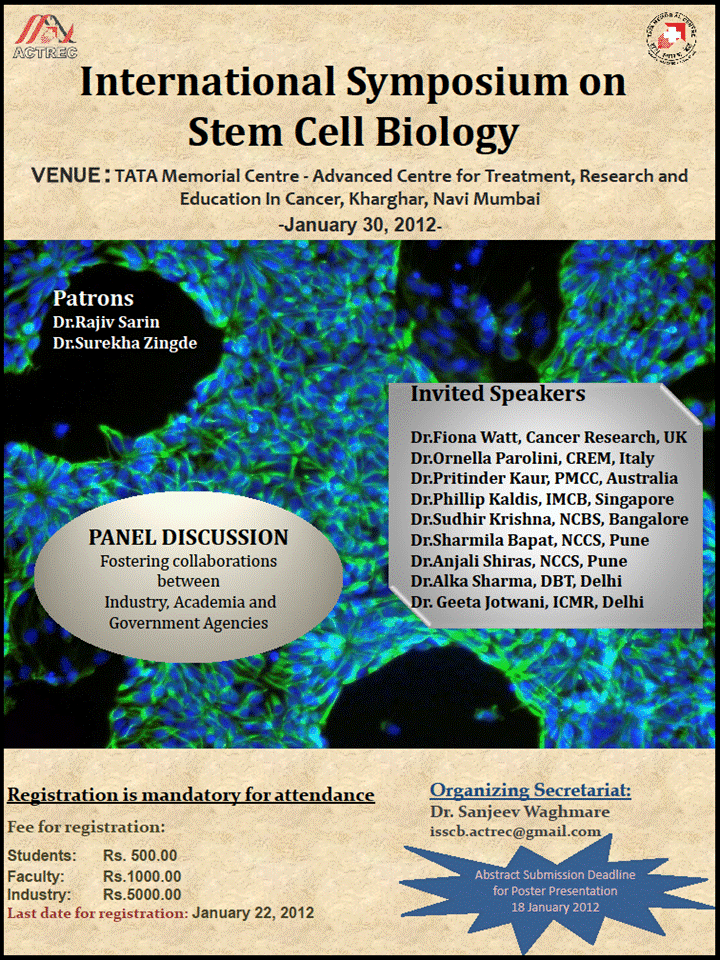Biomebiotek: International Symposium on Stem Cell Biology(ISSCB)