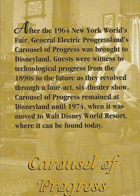 Disney Vacation Kingdom: Classic Disneyland Pin Set - Carousel of Progress