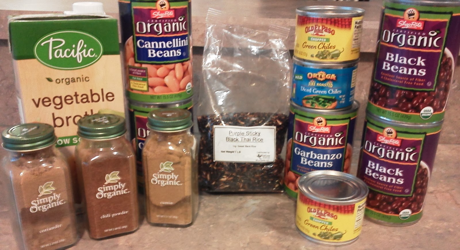 Pocono Pabulum for Mind & Body: Purple Rice Chili