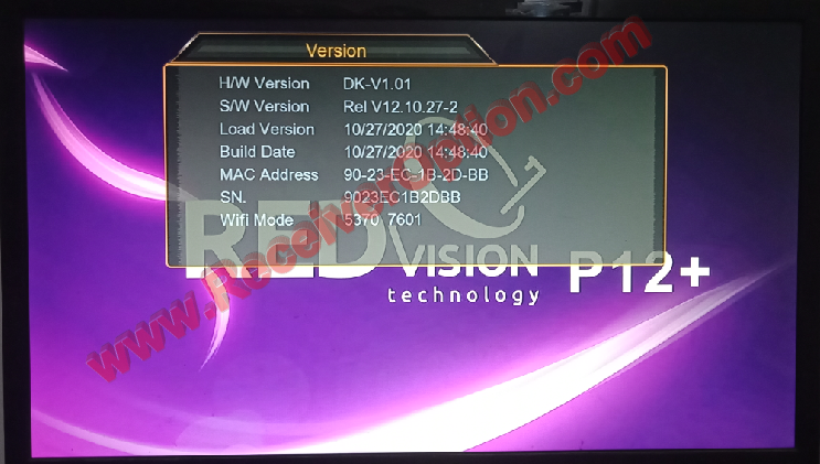 REDVISION P12 PLUS HD RECEIVER NEW SOFTWARE 27 OCTOBER 2020 - How To ...