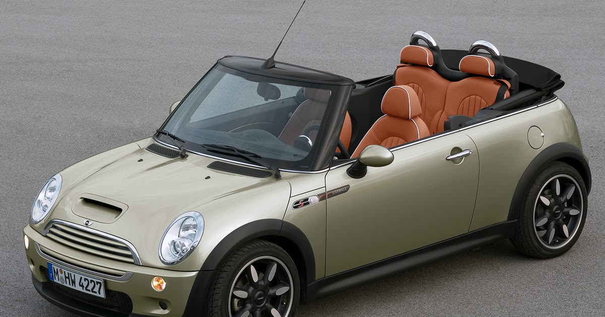 KombiT1: Mini Cooper Convertible S R52 Vector flat design