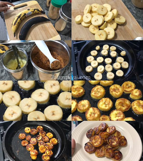 Nendrapazham roast/Banana ghee roast/Kerala special Nendram roast ...