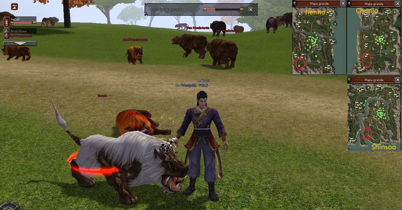 Guía Metin2.es-TJ : 12-Mobs ordenados por mapa (2)