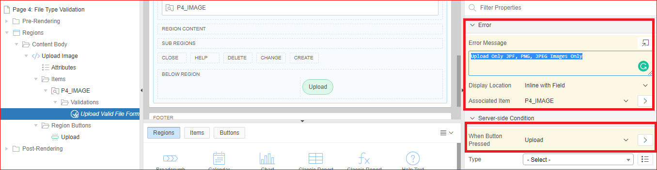 File And Image Type Extension Validation In Oracle Apex Javainhand Tutorial 2920