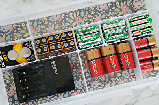 IHeart Organizing: Quick Tip Tuesday: Battery Storage