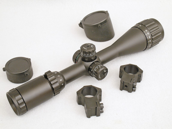 Archer on Airguns: New Leapers UTG 3-9x40AO Scope Includes Airgun Rings.