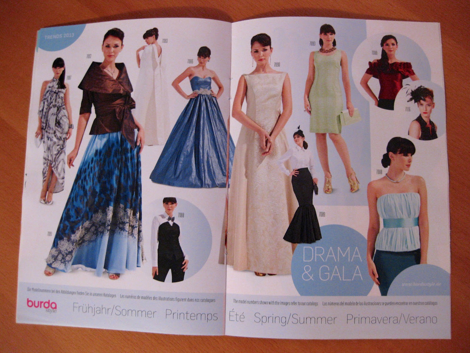 today's agenda: Burda Style for Spring