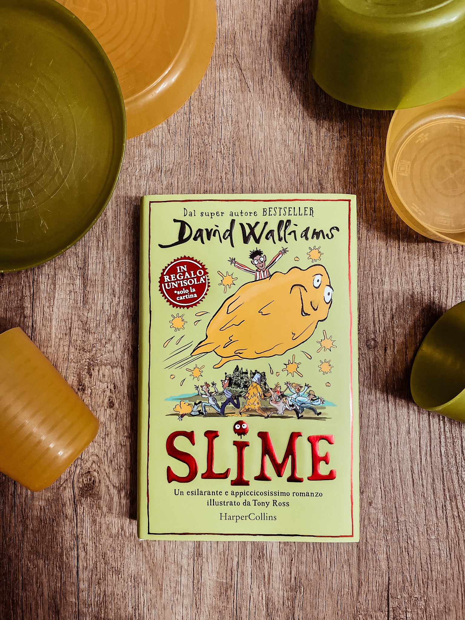 Una mamma Fra le pagine: OGGI LA MAMMA LEGGE "SLIME" DI DAVID WALLIAMS