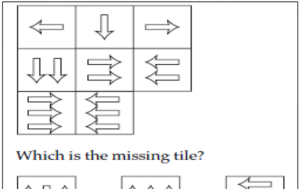 Which is the missing tile? | ind-eng-design