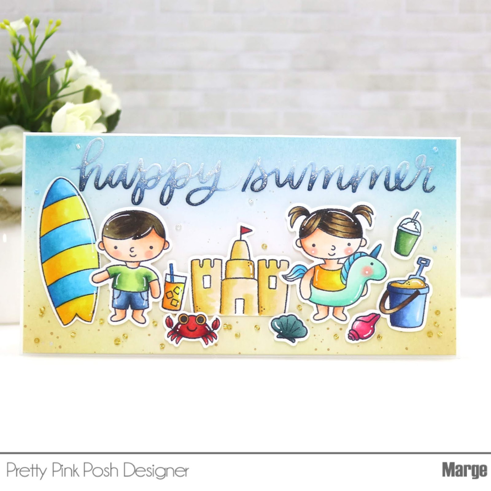 Marge Crafts: Design Team announcement & Pretty Pink Posh Summer Theme ...