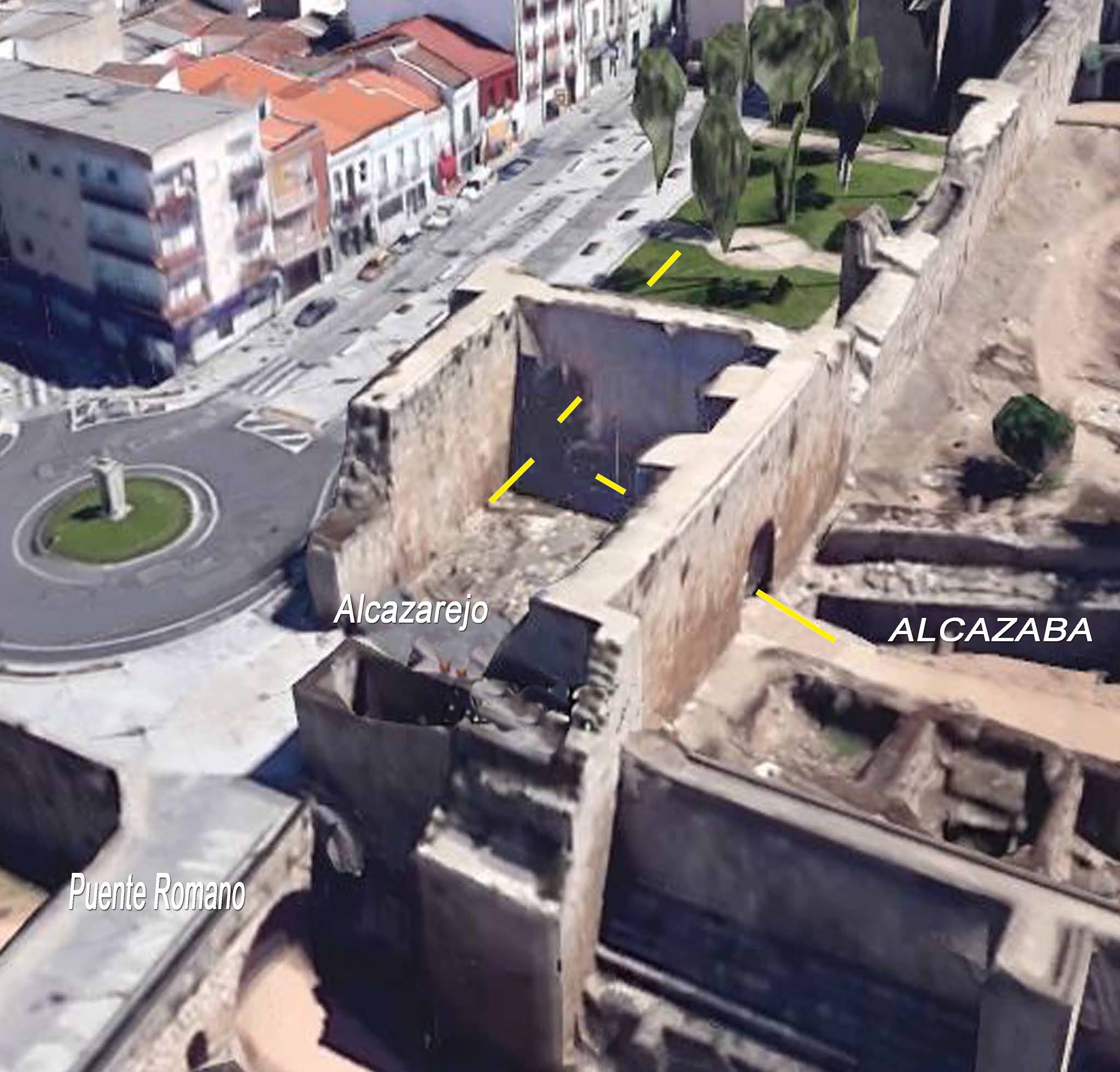 MÉRIDA Y SUS MONUMENTOS.: ALCAZABA ÁRABE DE MÉRIDA. ALCAZAREJO O ...