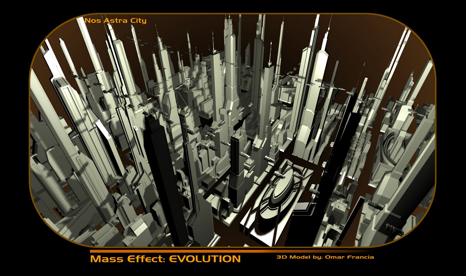 OMAR FRANCIA - Comics: MASS EFFECT: Evolution - 3D Art - PART 2