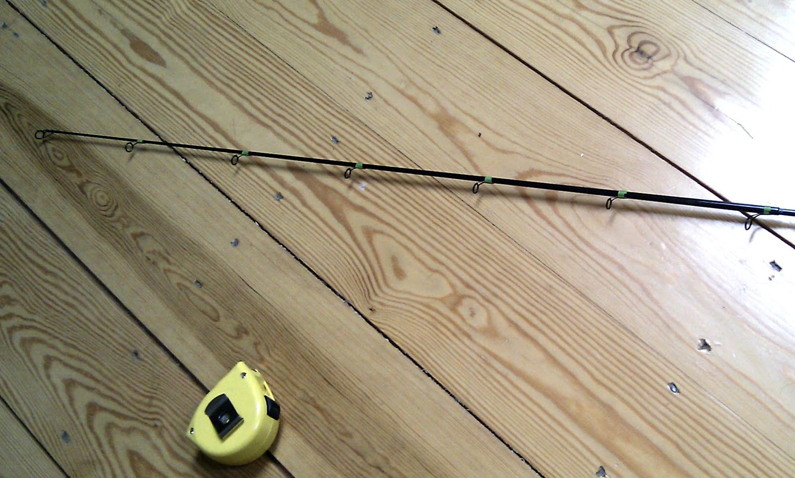 Sea kayak fishing: 4. Rod Building - Choosing and spacing rod guides