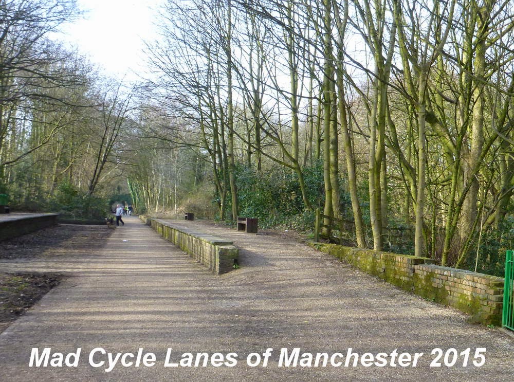 Mad Cycle Lanes of Manchester: Tyldesley Loopline 1 - Monton to Roe ...