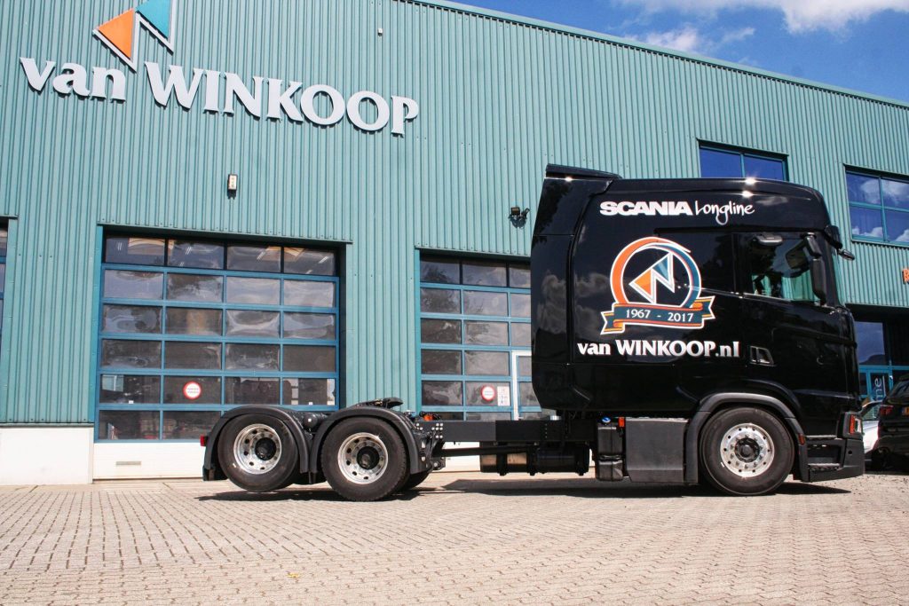 DIECIOCHO RUEDAS: NUEVO SCANIA # S #... LONGLINE… DE VAN WINKOOP….