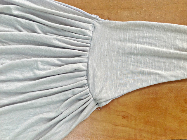 Trash To Couture: DIY Ruched Wrap Skirt