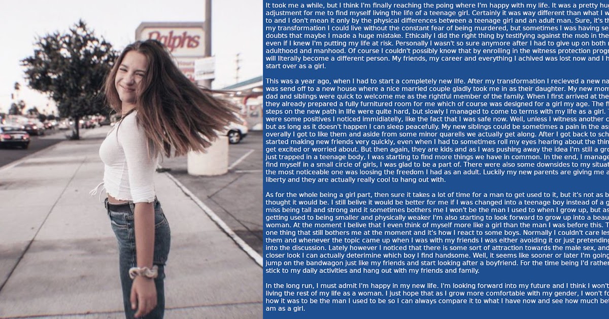 Marti's tg captions: Things are getting better