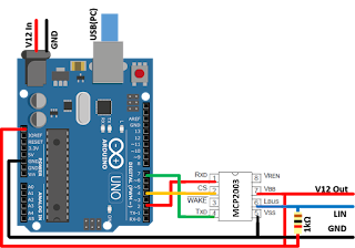 【Arduino CAN】（LIN）