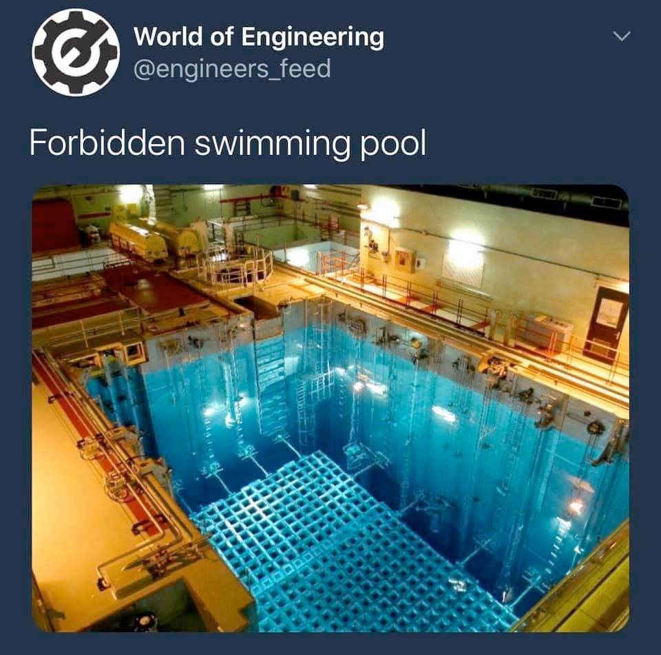 Apakah Kita Bisa Berenang di Kolam Penyimpanan Sisa Bahan Bakar Nuklir ...